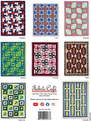 Fabric Cafe - Quilt Pattern - Make it Modern with 3-Yard Quilts Book ...