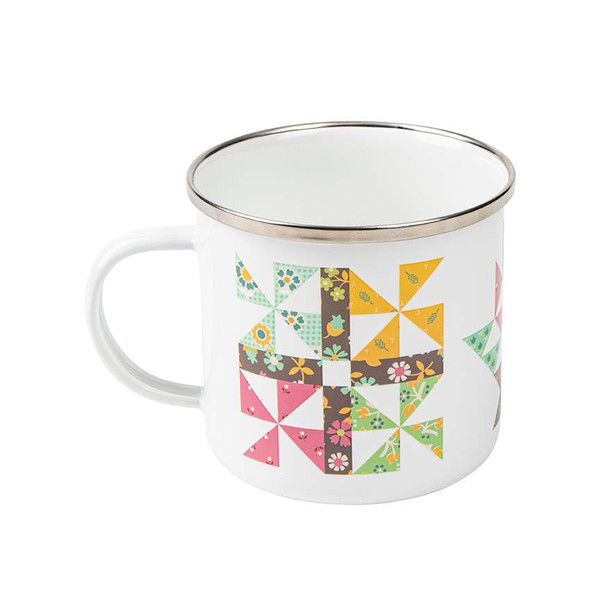 Riley Blake Designs - Lori Holt Mercantile Enamel Tin Mug – Quality ...